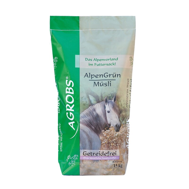 AGROBS AlpenGrün Müsli bestellen - pferdefutter.de