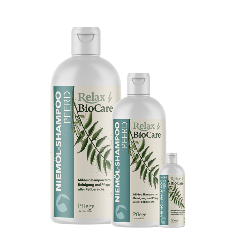 Relax BioCare Niemöl-Shampoo Pferd - pferdefutter.de